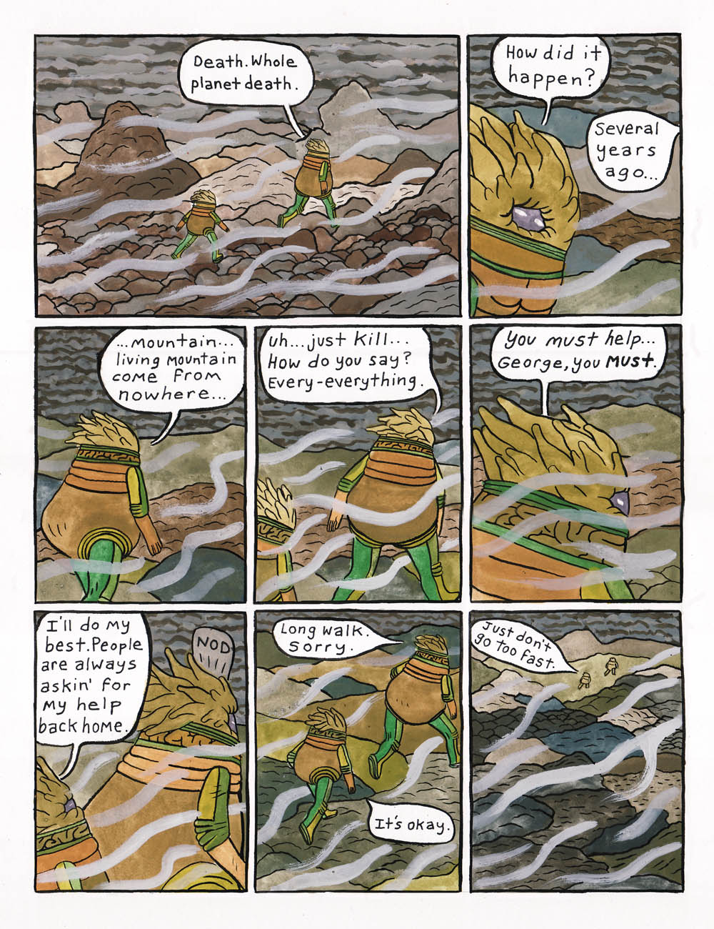 'GWC' pt. 2 by Jesse Moynihan | Arthur Magazine